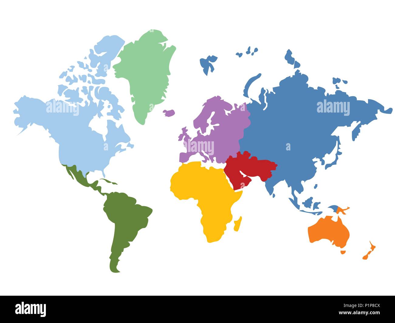 Purple world map vector hi-res stock photography and images - Alamy