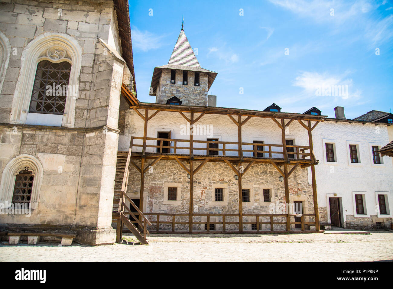 Khotyn fortess, castle in Ukraine Stock Photo - Alamy