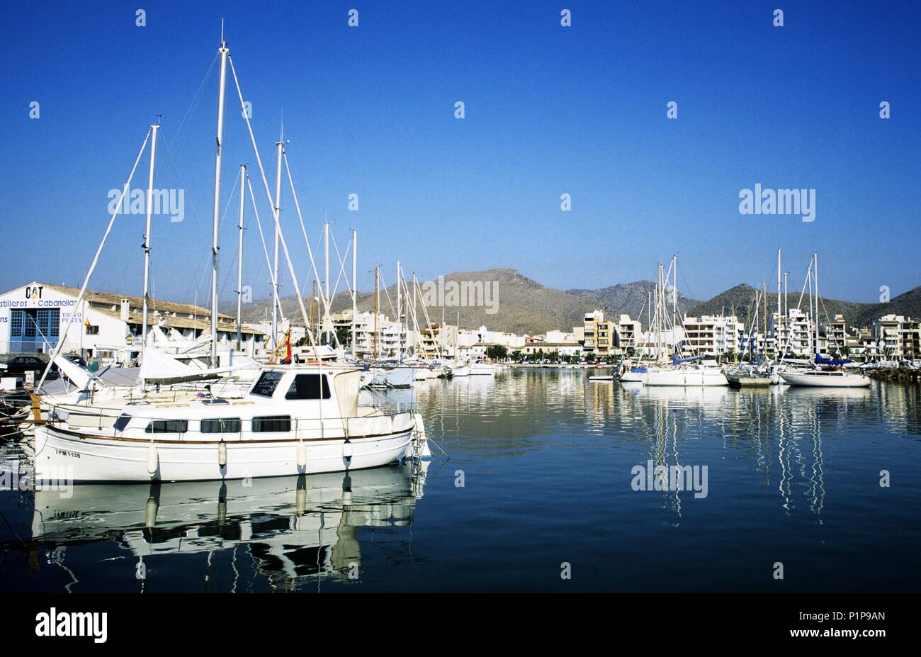 Port de Pollença; port Stock Photo - Alamy