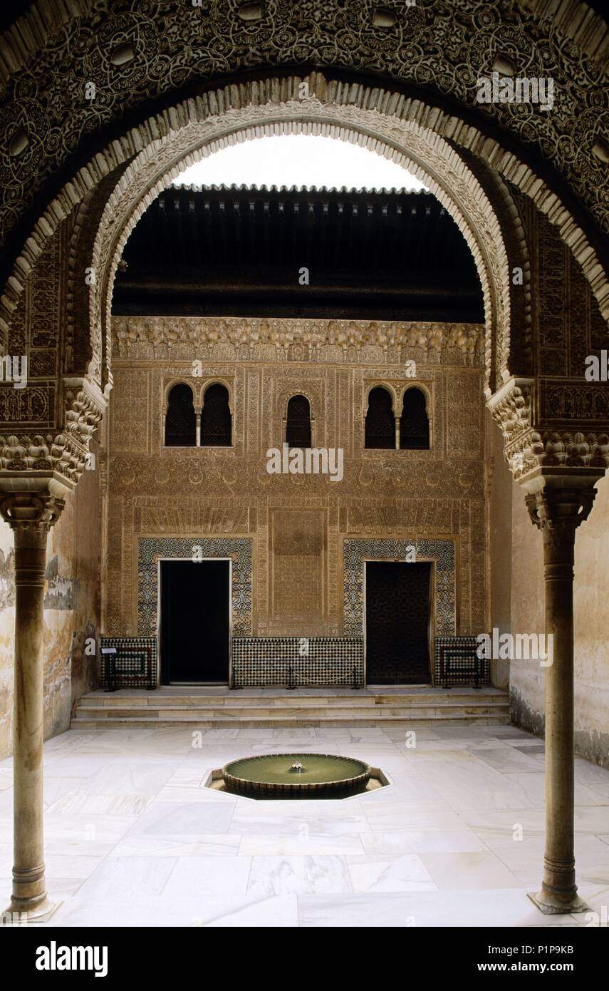 La Alhambra palace; Mexuar court Stock Photo - Alamy