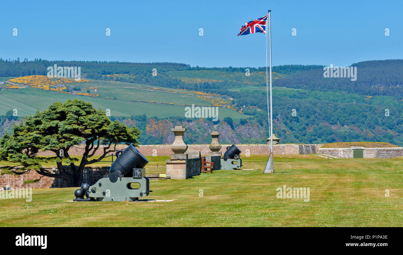 FORT GEORGE ARDERSIER INVERNESS SCOTLAND FORTIFICATIONS TWO LARGE ...