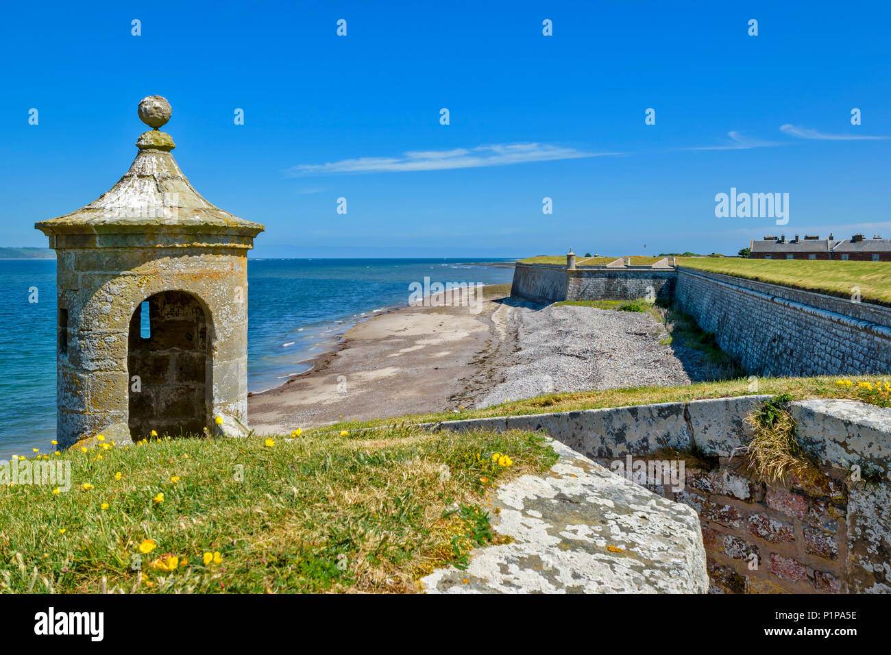 FORT GEORGE ARDERSIER INVERNESS SCOTLAND FORTIFICATIONS WITH A BARTISAN ...