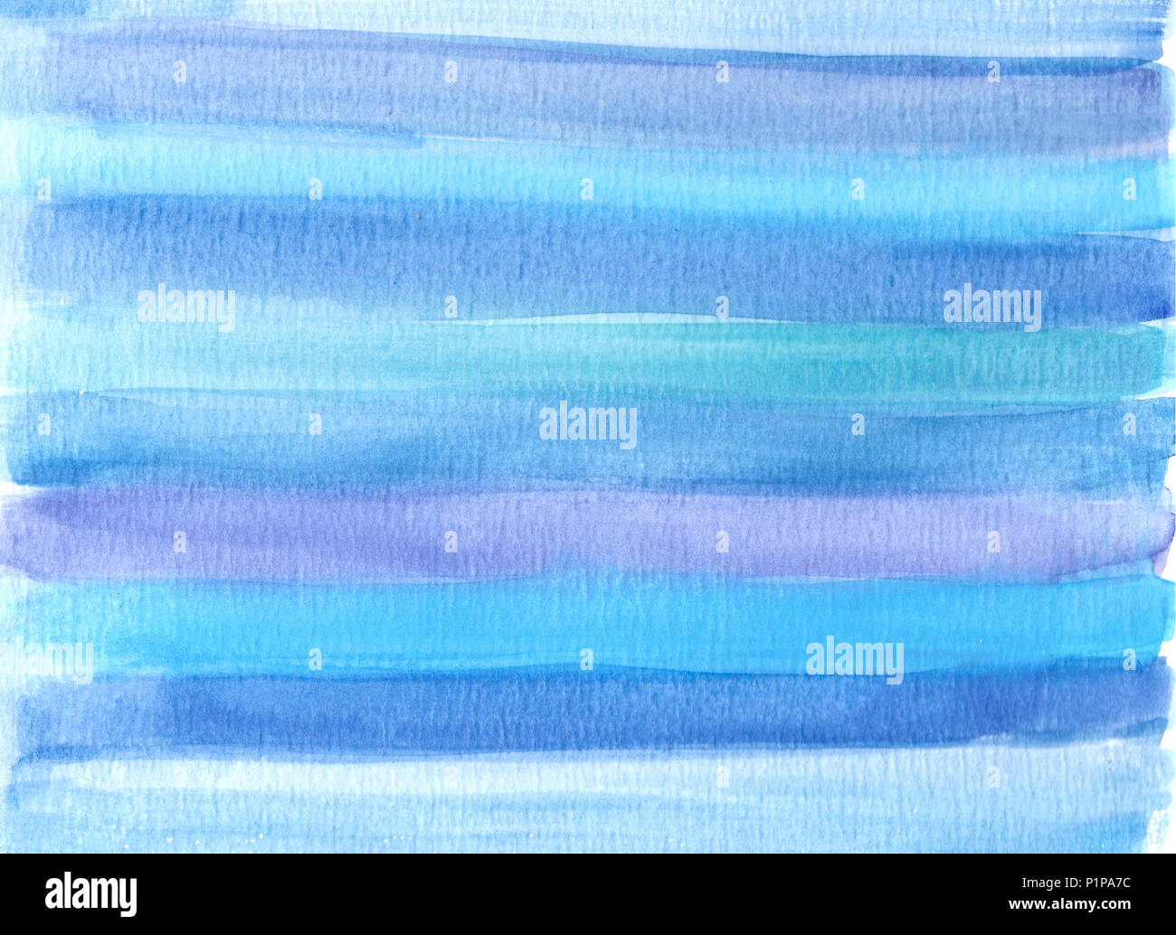 watercolor blue lines background Stock Photo - Alamy