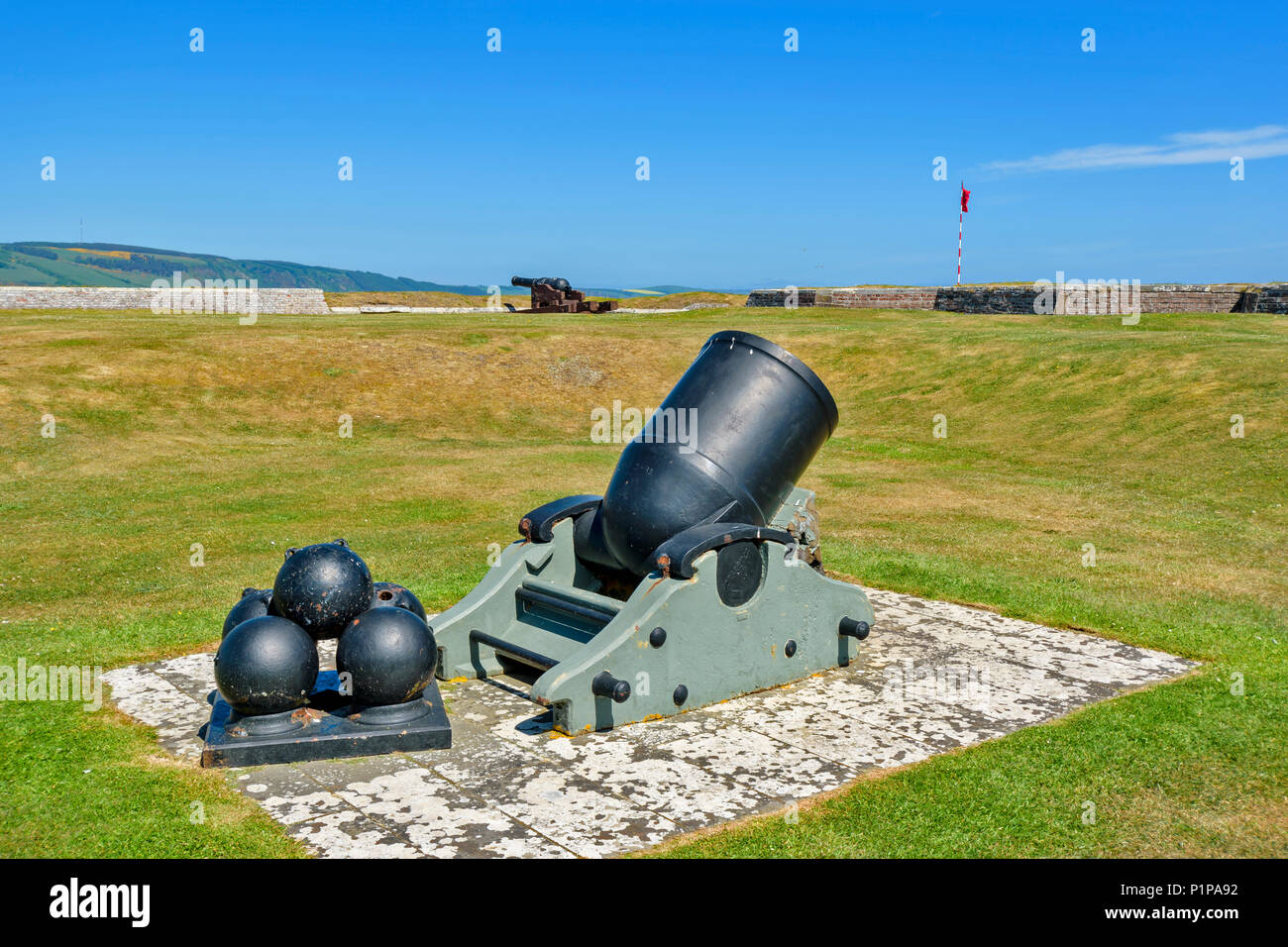 FORT GEORGE ARDERSIER INVERNESS SCOTLAND FORTIFICATIONS WITH LARGE ...
