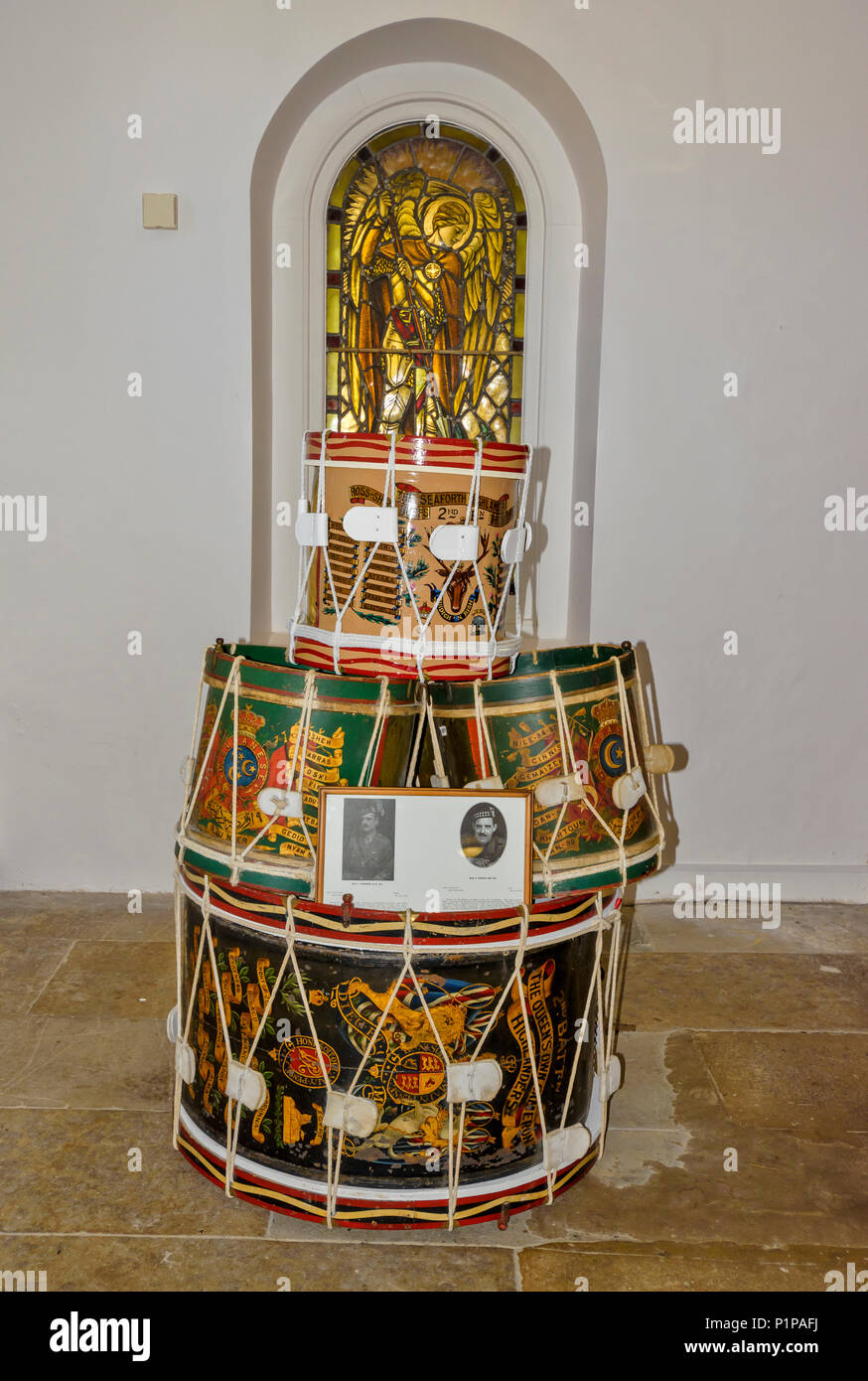 FORT GEORGE ARDERSIER INVERNESS SCOTLAND THE REGIMENTAL CHAPEL INTERIOR ...