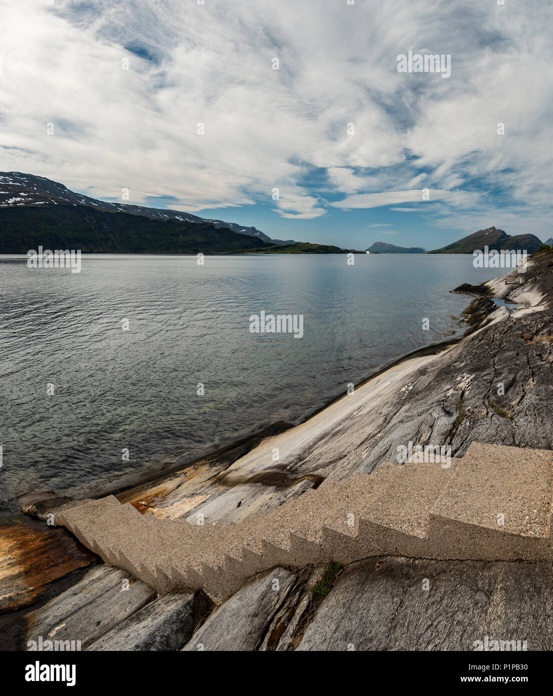 Norwegian scenic route helgelandskysten hi-res stock photography and ...
