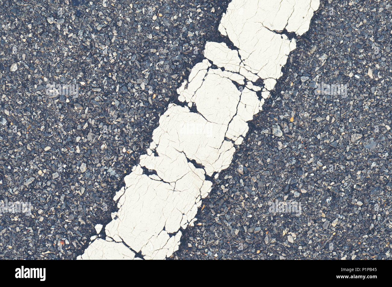 asphalt road texture with white stripe Stock Photo - Alamy
