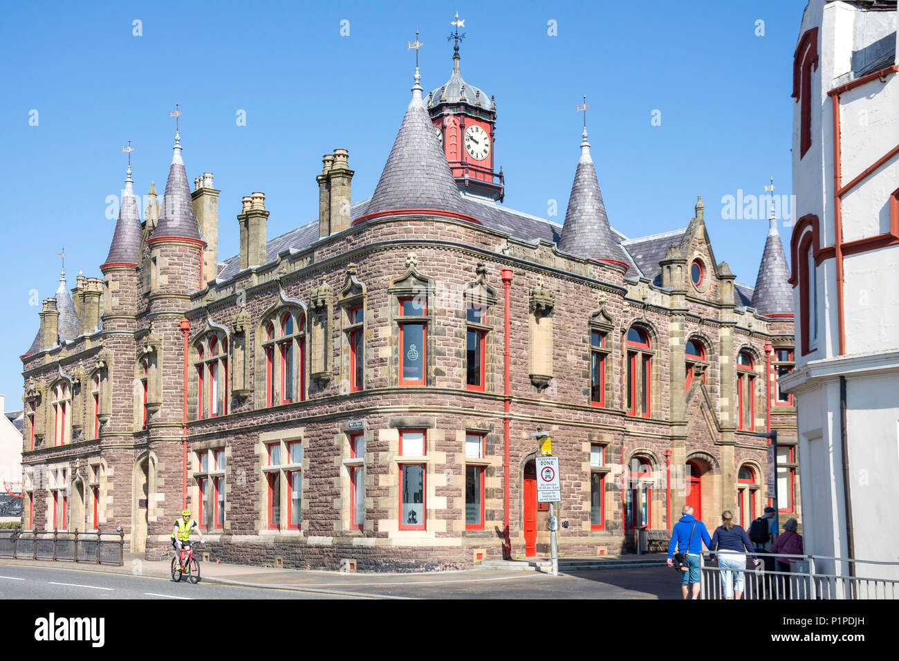 Stornoway Town Hall, South Beach, Stornoway, Isle of Lewis, Outer ...