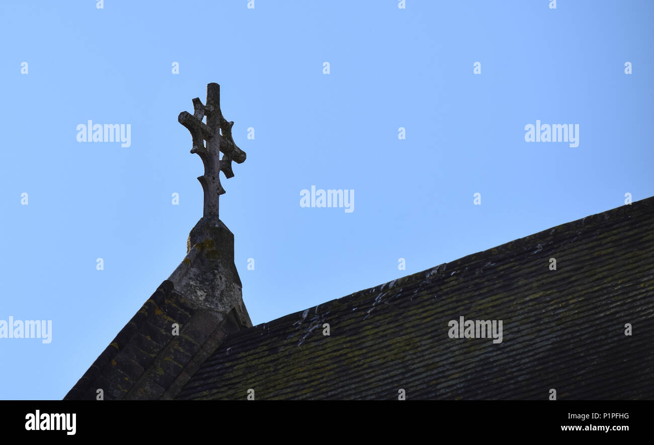 Finial cross hi-res stock photography and images - Alamy