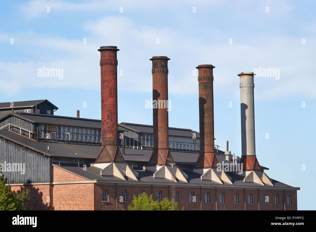 Old Industrial Building Stock Photo - Alamy
