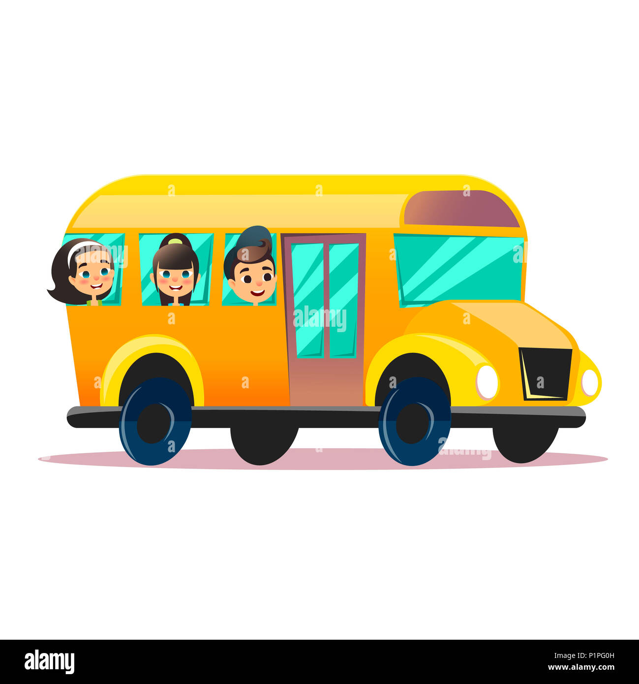 Driving cartoon hi-res stock photography and images - Alamy