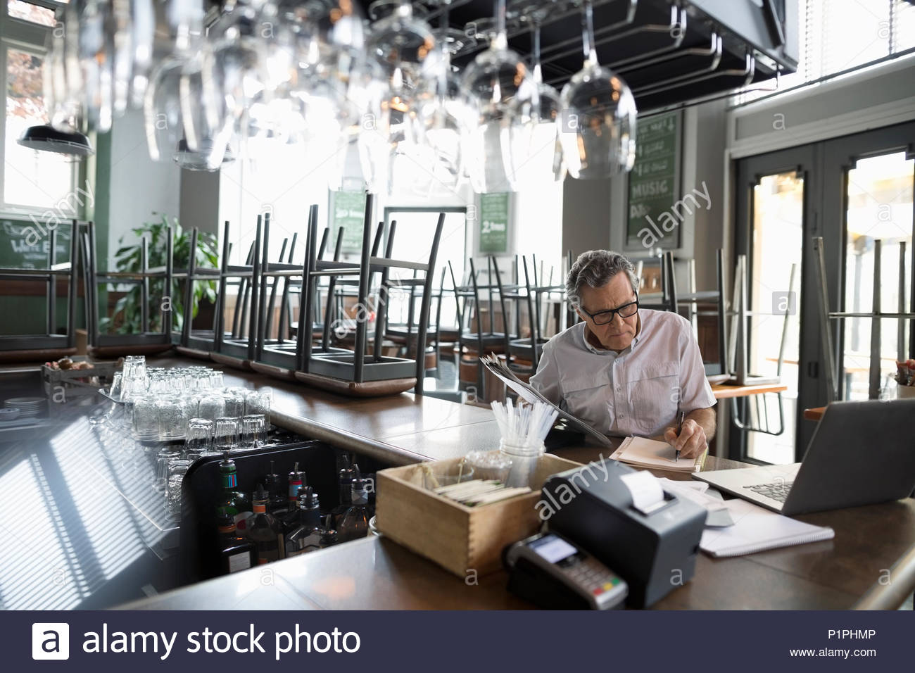 Adult and paperwork hi-res stock photography and images - Alamy