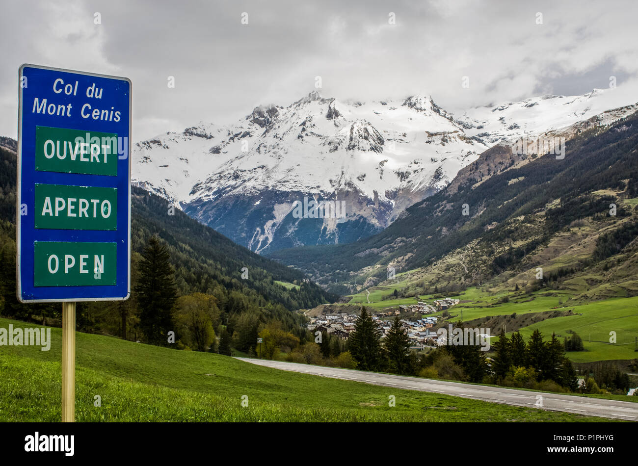 Mount cenis hi-res stock photography and images - Alamy