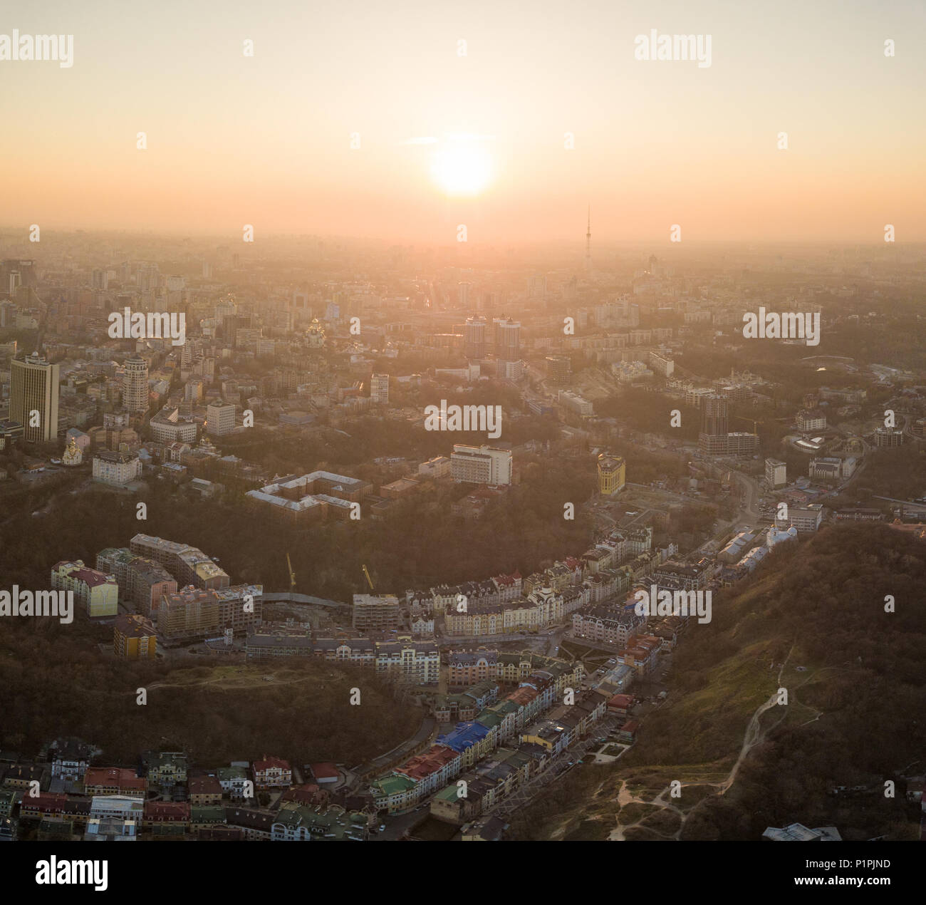 Kiev bald mountain from birds hi-res stock photography and images - Alamy