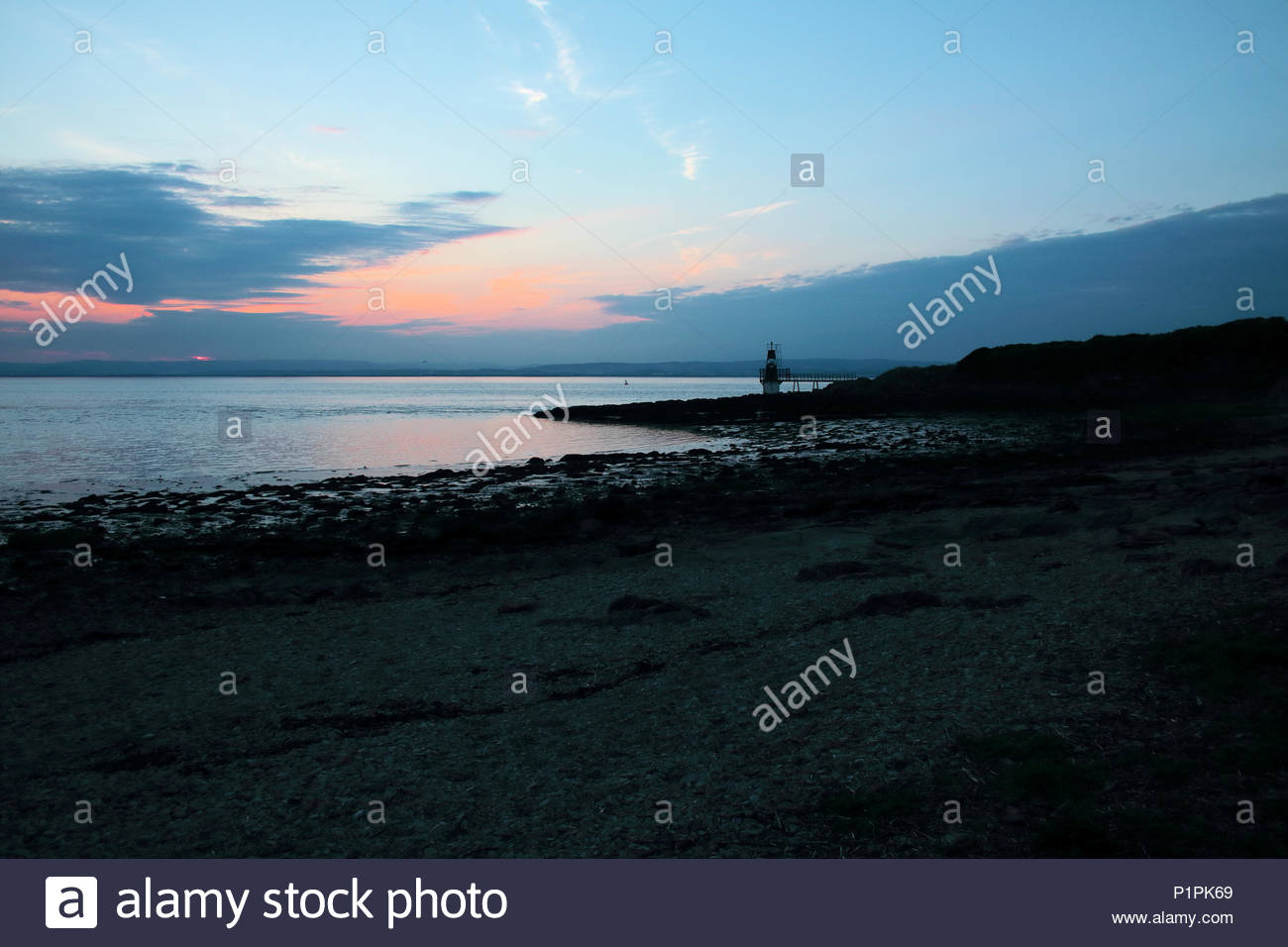 Battery Point Lighthouse Portishead High Resolution Stock Photography ...