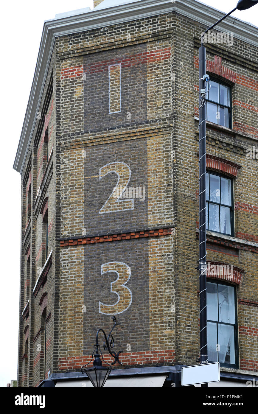 Numbers in brick hi-res stock photography and images - Alamy