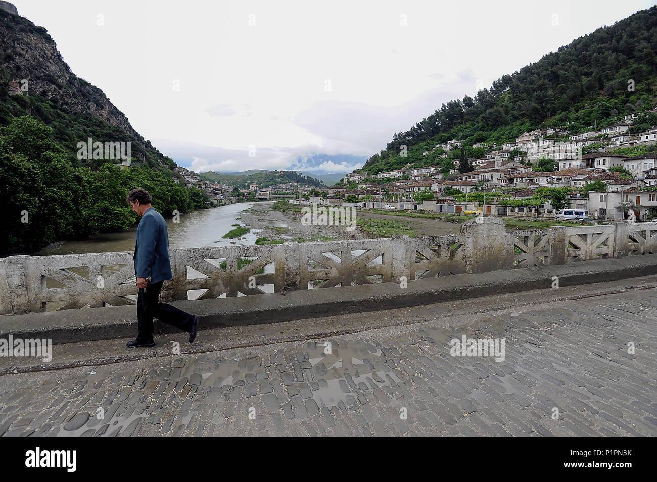 Albania berat gorica bridge hi-res stock photography and images - Alamy