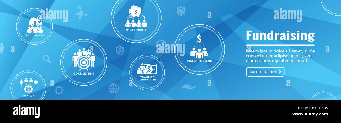 People Working Together - Fund Different Online Ideas with Money Icon ...