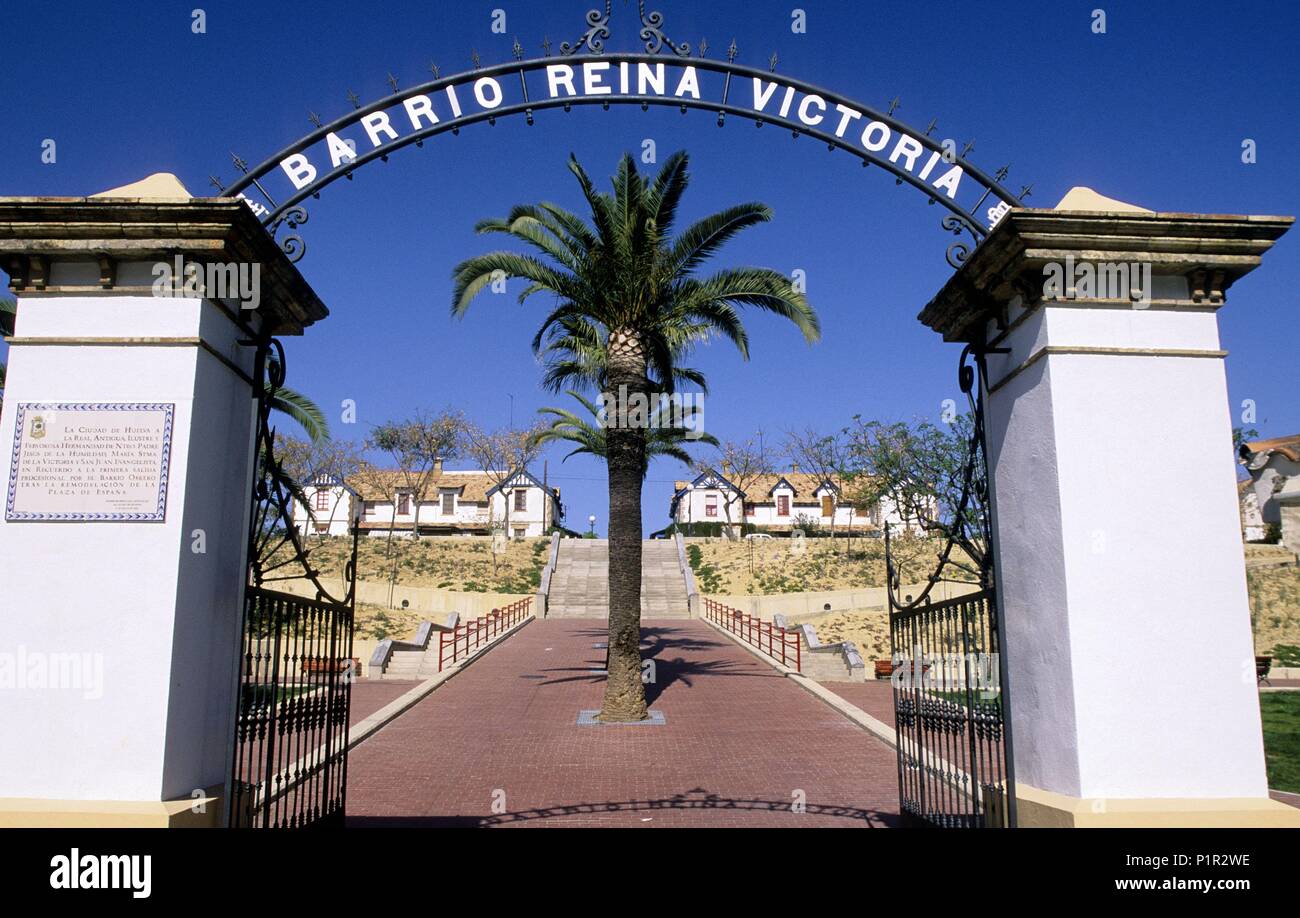 Barrio/ Reina Victoria Quarter; working class houses Stock Photo - Alamy