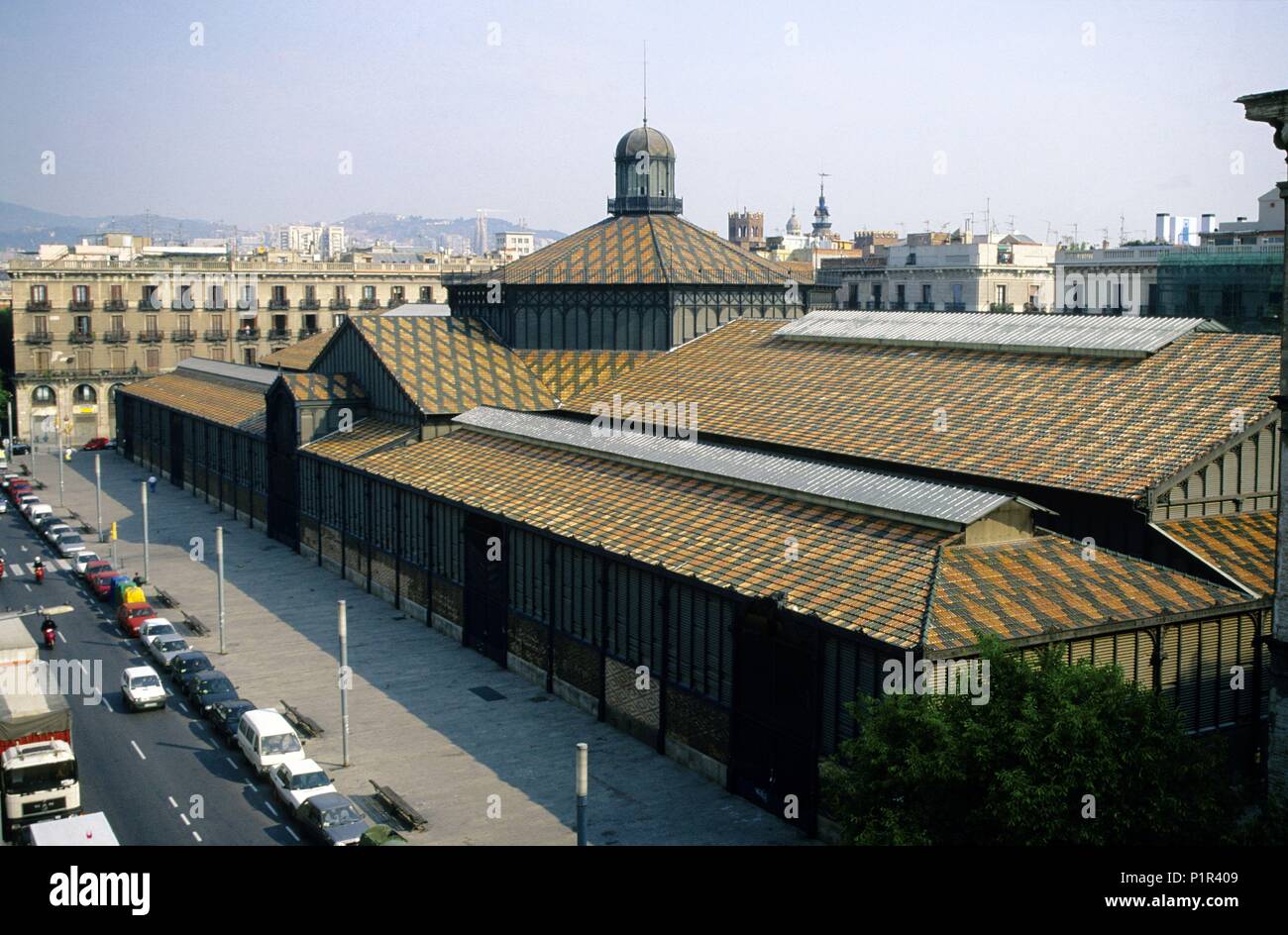 Market of El Born; La Ribera / El Borne district Stock Photo - Alamy