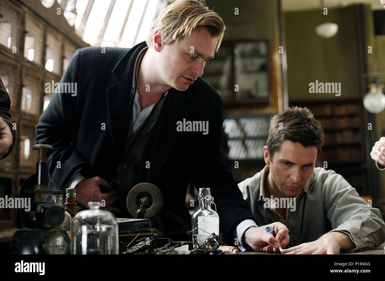 Director christopher nolan on set hi-res stock photography and images ...