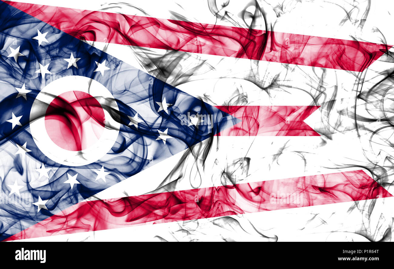 Ohio state smoke flag hi-res stock photography and images - Alamy