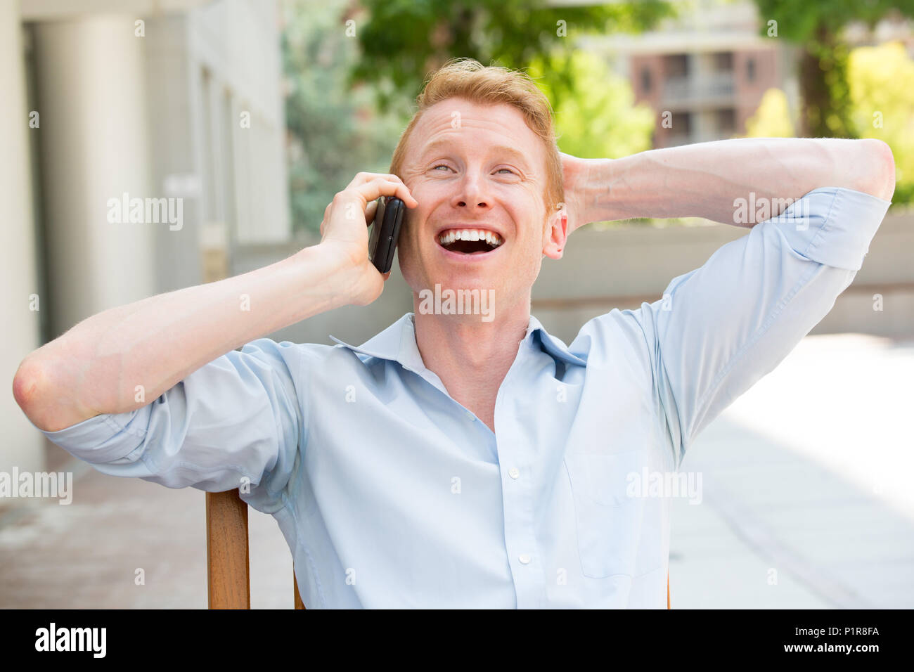 Mouth male human talking hi-res stock photography and images - Alamy