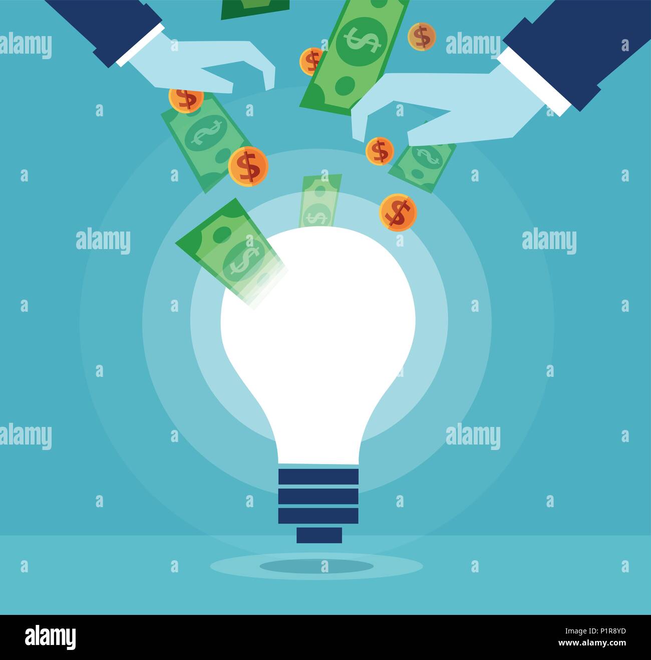 Investing in education success Stock Vector Images - Alamy