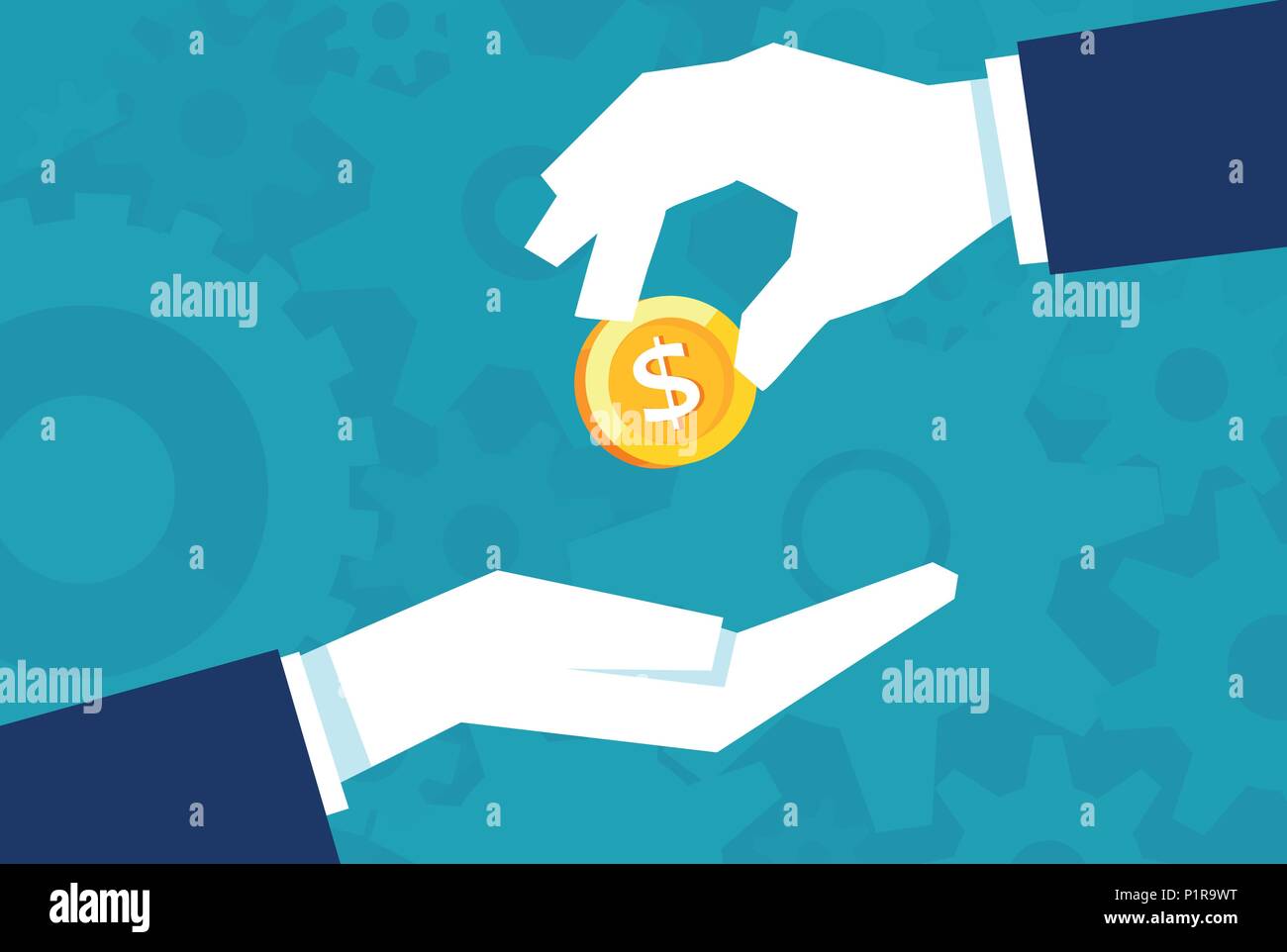 Hand Stock Vector Images - Alamy