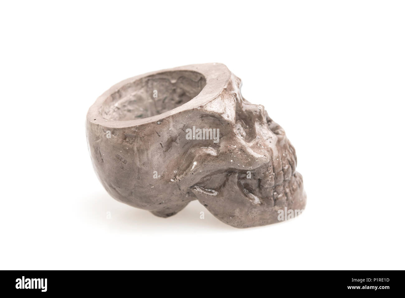 human skull isolated on white background Stock Photo - Alamy