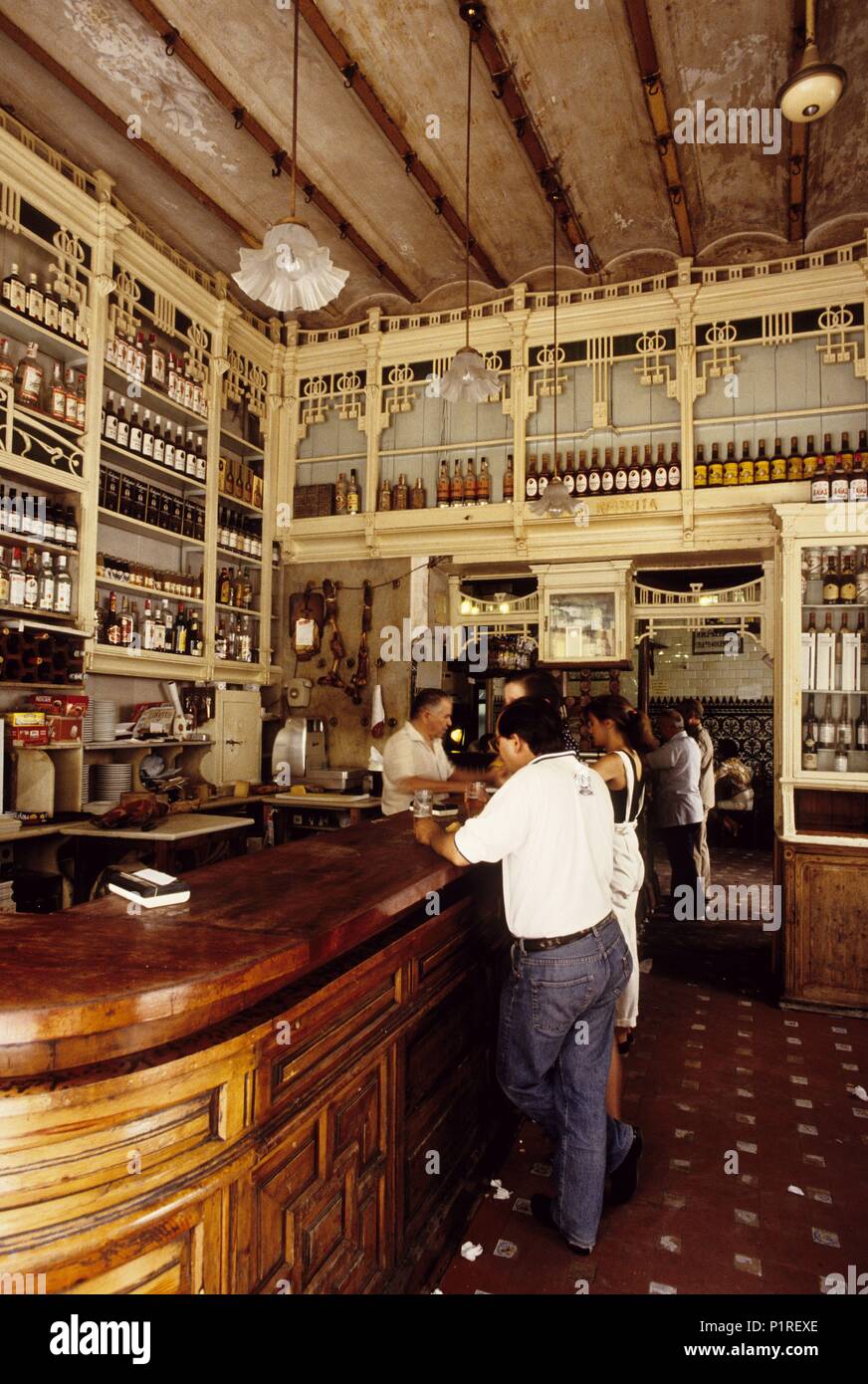 "El Rinconcillo" / bar (the oldest in the city Stock Photo - Alamy