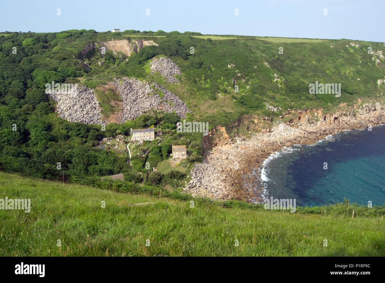 Lamorna Cove, Cornwall UK Stock Photo - Alamy