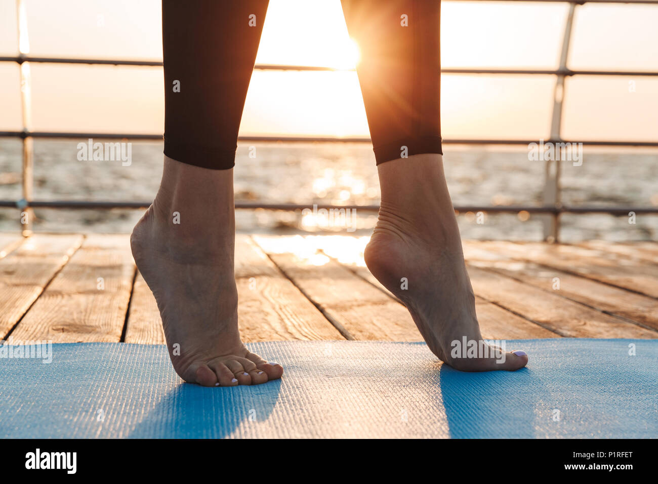 Standing On Her Tiptoes High Resolution Stock Photography and Images ...