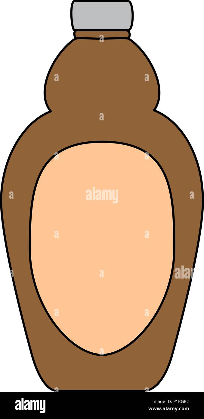 sweet maple syrup bottle vector illustration design Stock Vector Image ...