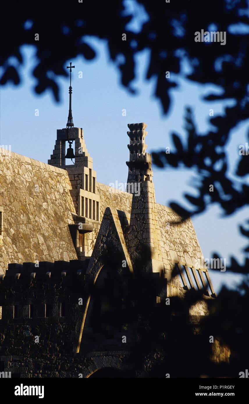 Garraf; Celler Güell (original cellar) by modernist architect Gaudí ...