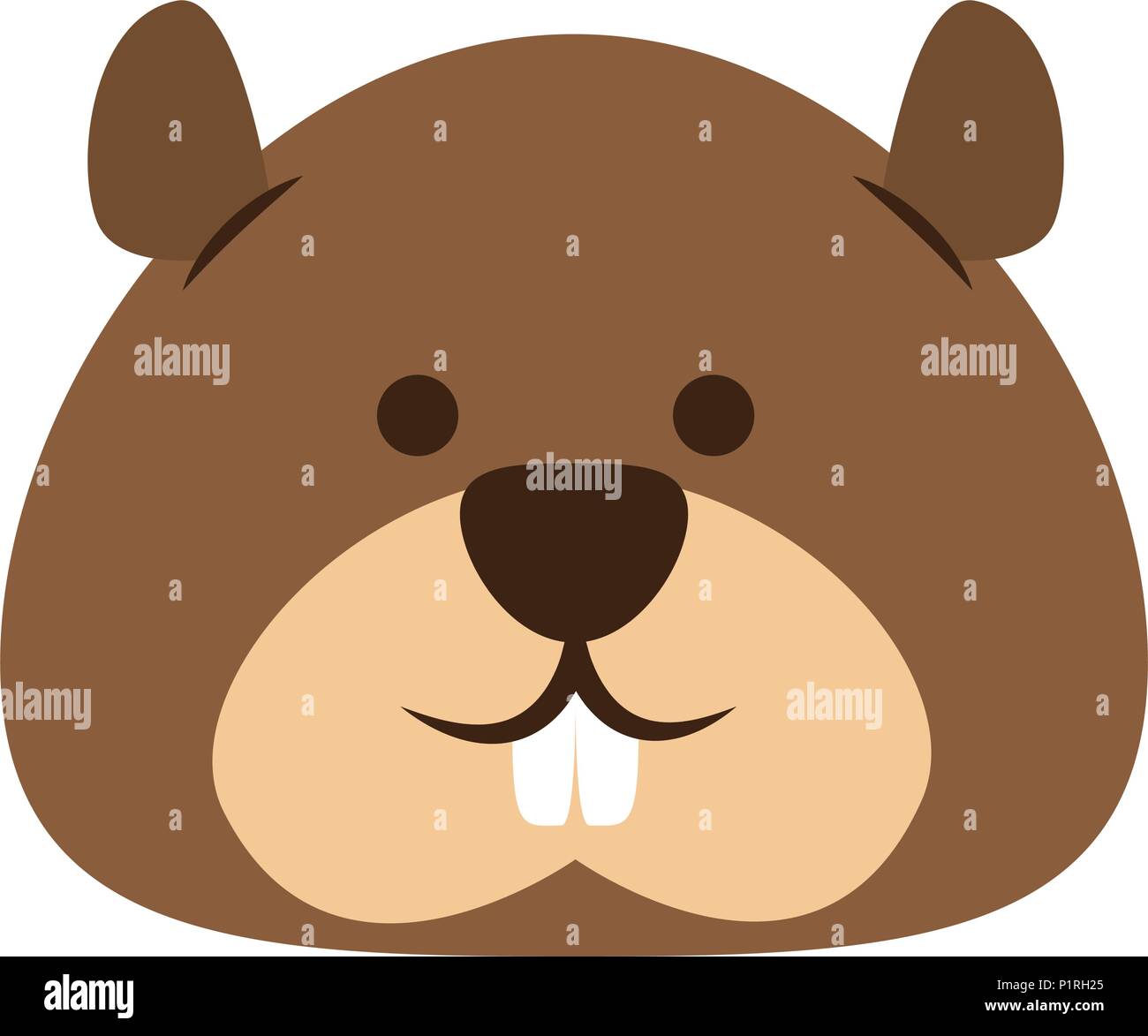 cute canadian marmot icon vector illustration design Stock Vector Image ...