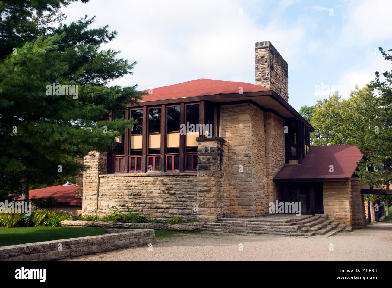 Elevation Frank Lloyd Wright Taliesin In Wisconsin