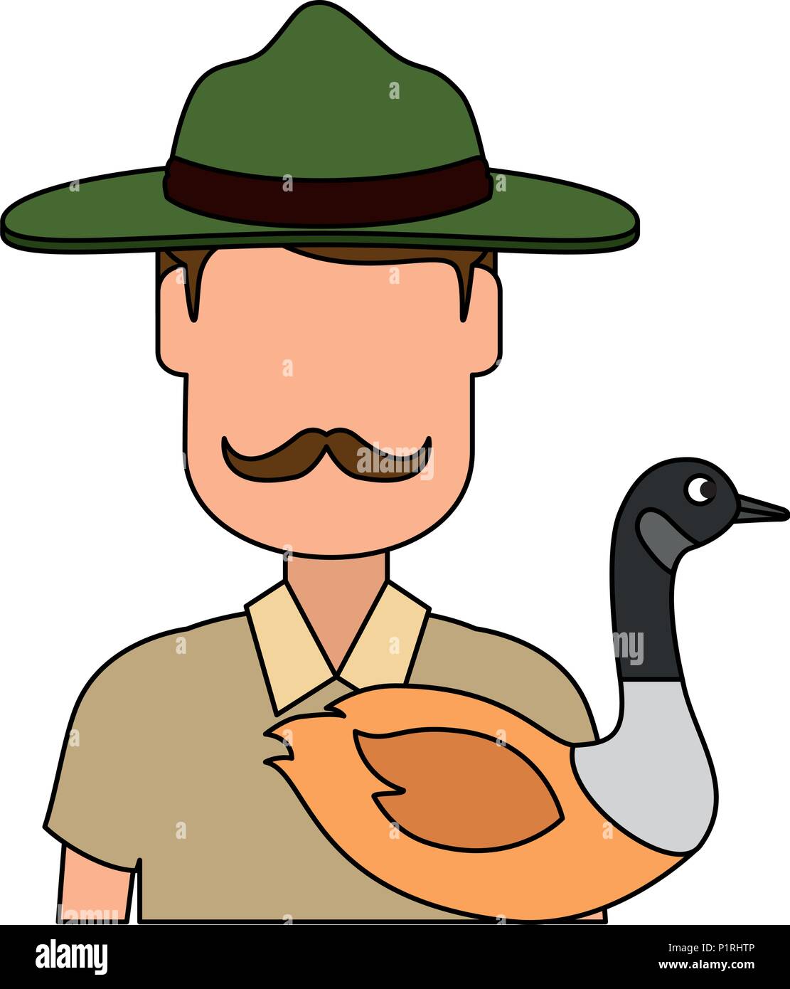 Canadian duck Stock Vector Images - Alamy