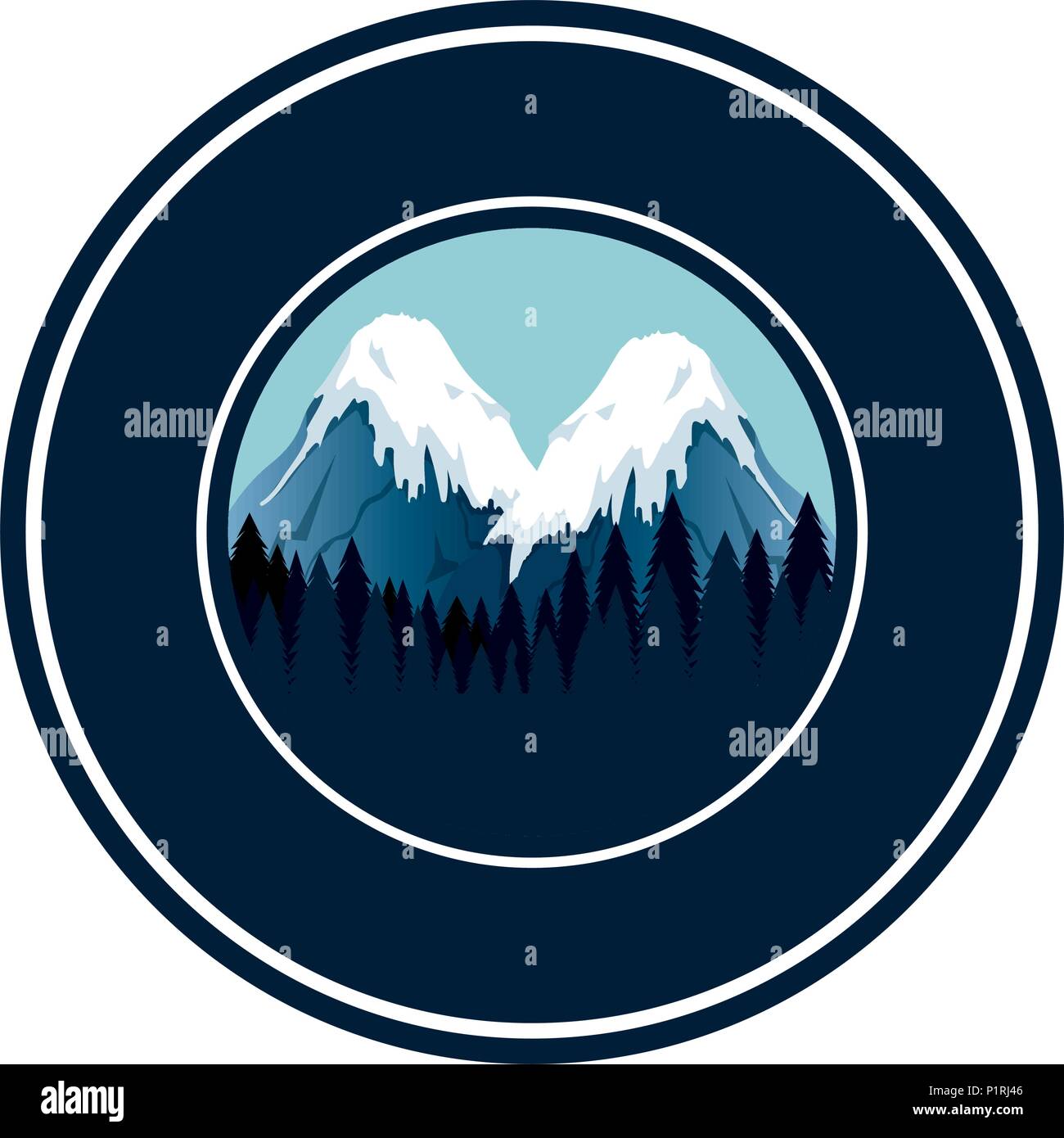 Himalaya highlands Stock Vector Images - Alamy