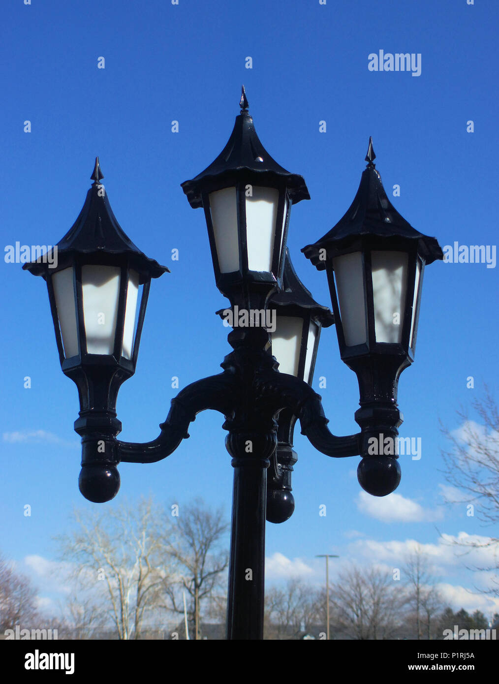 Light pole daytime Stock Photo - Alamy