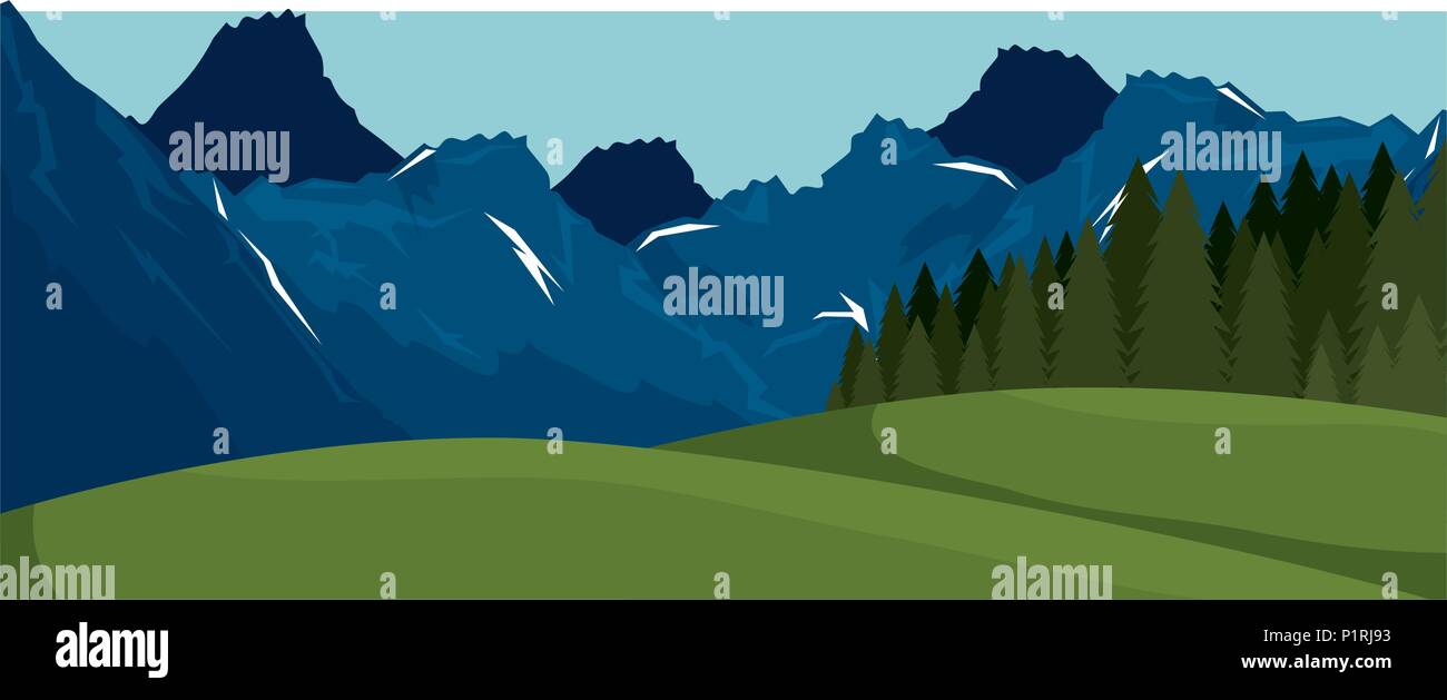 Himalaya highlands Stock Vector Images - Alamy