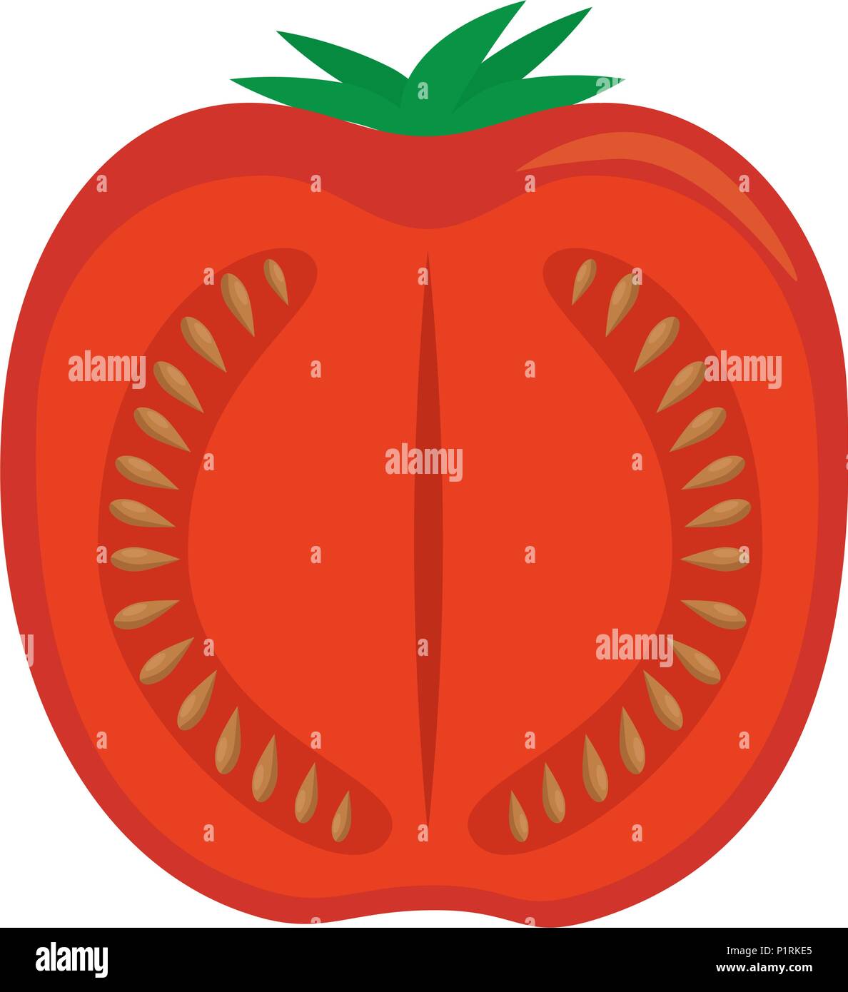 Tomato slide Stock Vector Images - Alamy