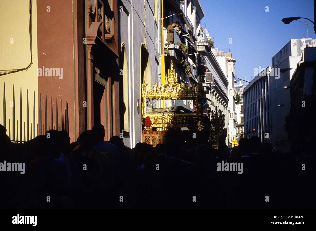 Semana Santa / Holy week (saturday); "Santo Entierro" brotherhood ...