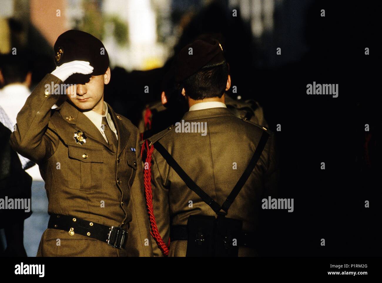 Semana Santa / Holy week (saturday); "Santo Entierro" brotherhood ...
