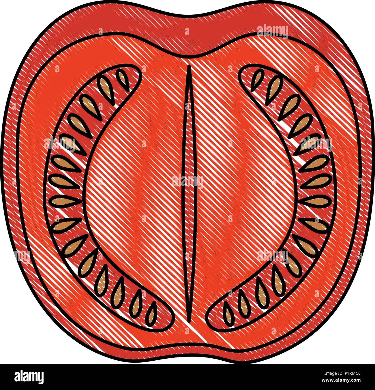 Tomato slide Stock Vector Images - Alamy