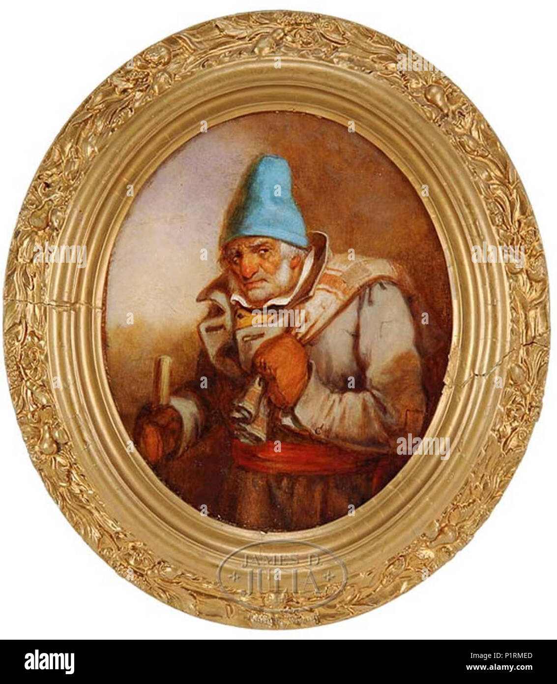 'The Trapper', oil painting by Cornelius Krieghoff Stock Photo - Alamy