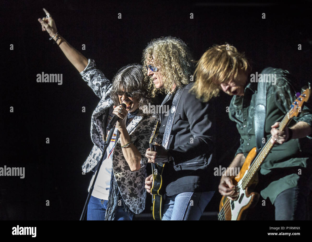 Foreigner Performing at Manchester O2 Apollo Featuring: Foreigner ...