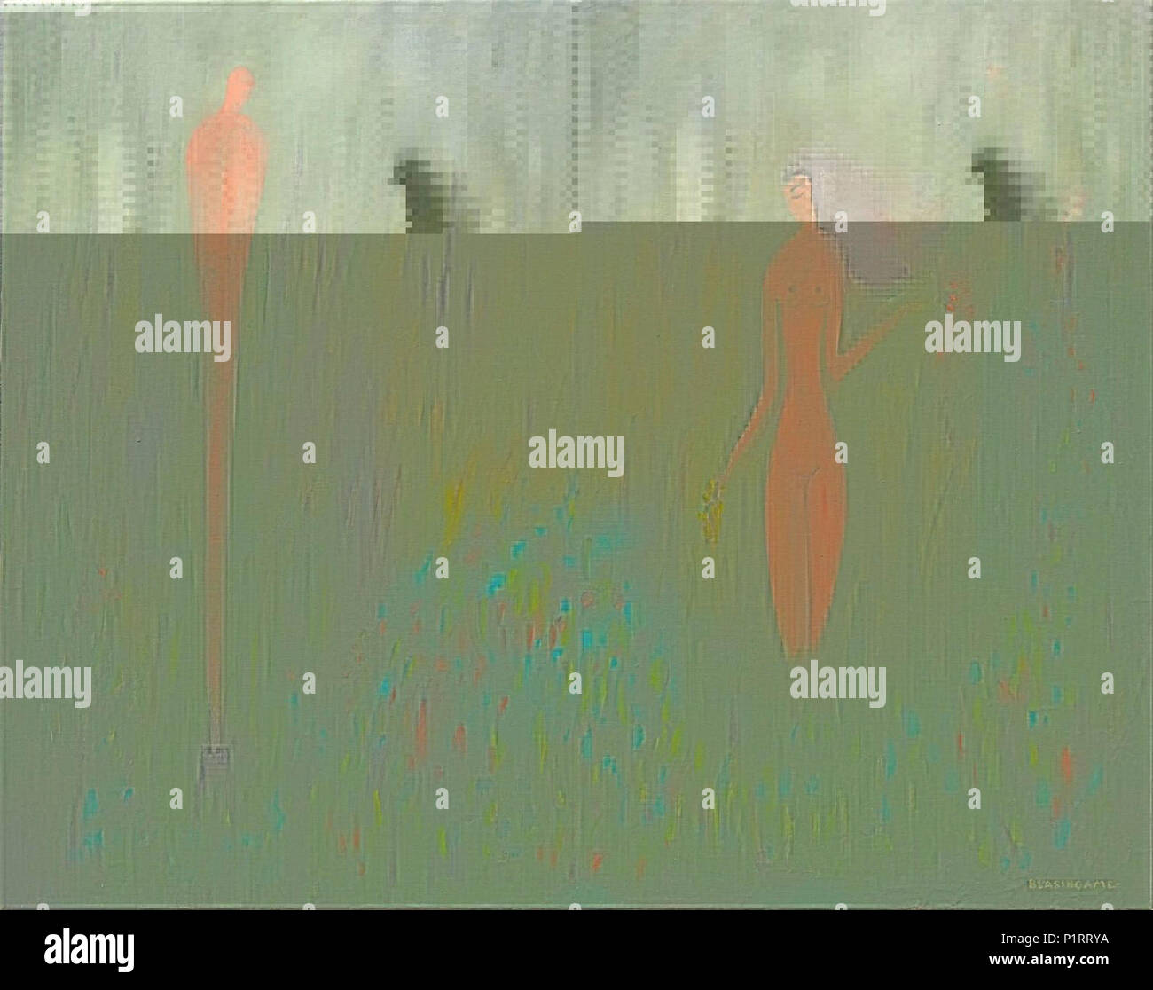 Two figures spring hi-res stock photography and images - Alamy