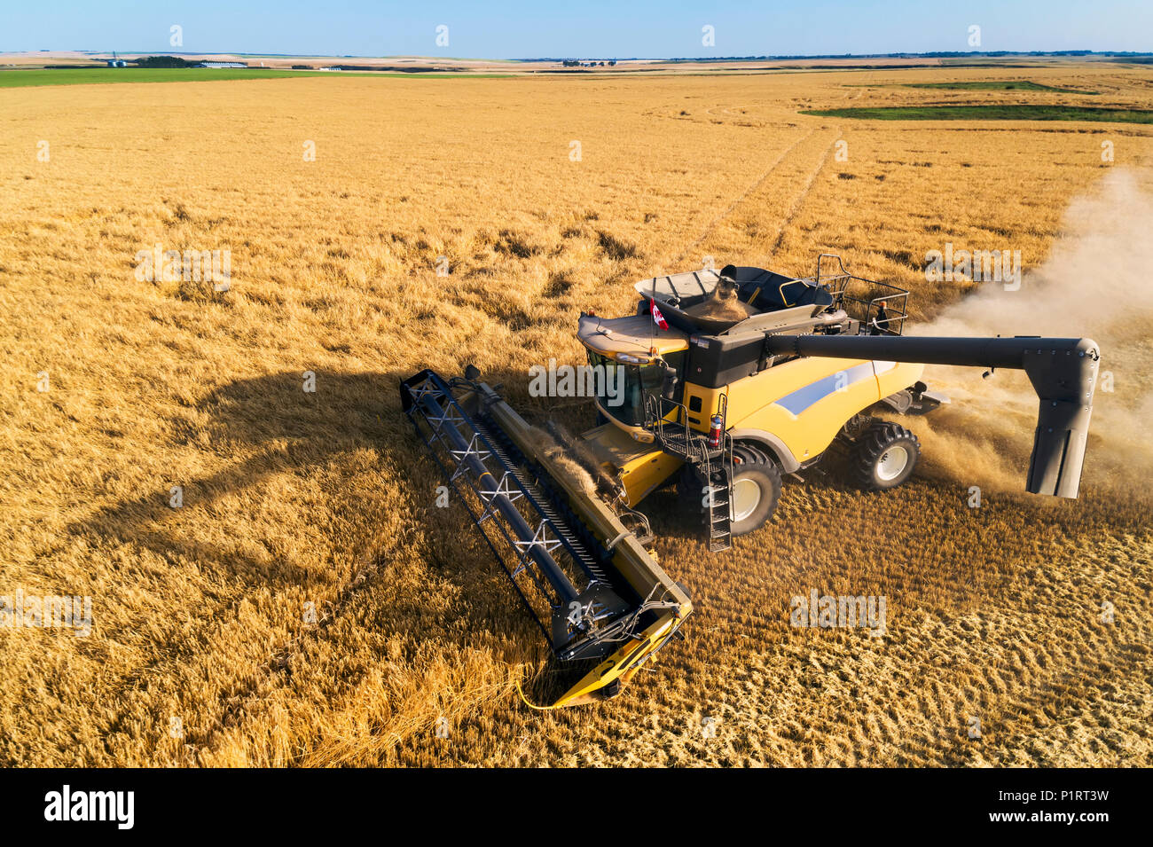 Barley field aerial hi-res stock photography and images - Alamy
