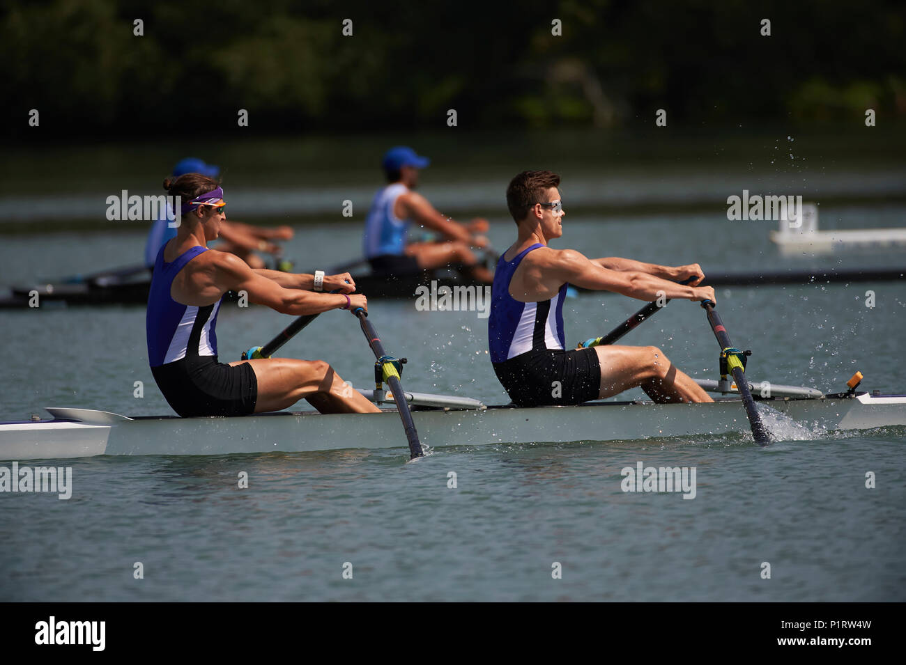 Of the mens double scull team hi-res stock photography and images - Alamy
